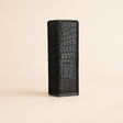 Black Alligator Leather Perfume Case